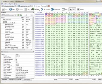 Active Disk Editor Download A Free Low Level Hexadecimal