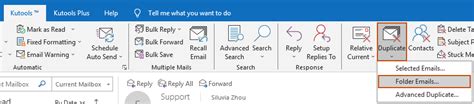 Quickly Delete Or Remove Duplicate Emails In Outlook