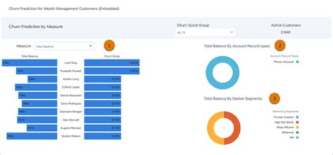 Use Wealth Management Customer Churn Prediction Dashboards