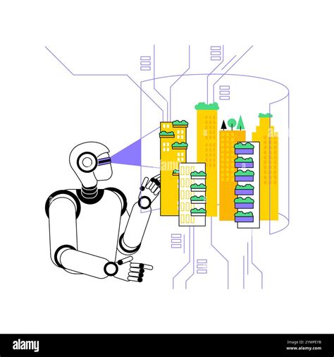 Ai Enhanced Virtual Reality Walkthroughs Abstract Concept Vector