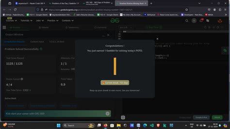 Aryan Gautam On Linkedin Geekstreak2024 Geekstreak2024 Gfg160 Geekstreak2024