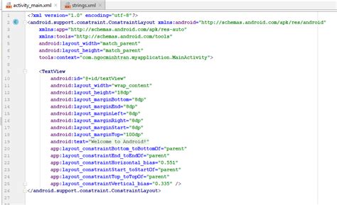 Dạo quanh ứng dụng Android trong Android Studio X Trần Ngọc Minh Notes