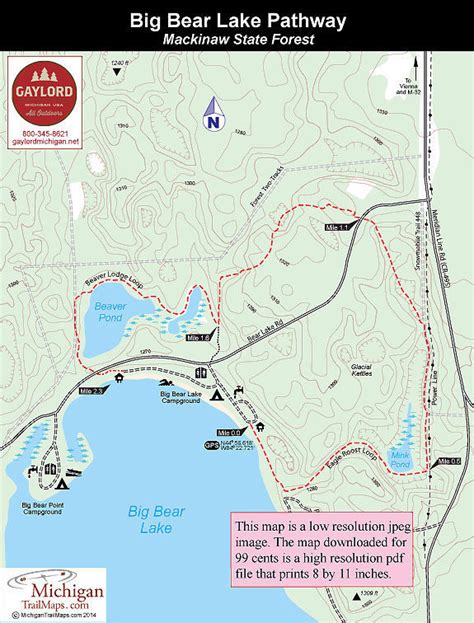 Big Bear Lake Pathway