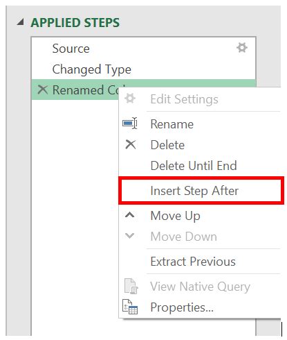 Applied Steps Power Query Microsoft Learn Applied Steps Power Query Microsoft Learn