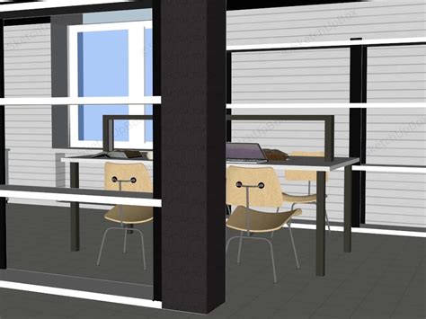 Office Training Room Design Sketchup 3d Model Skp File Download Sketchupbox