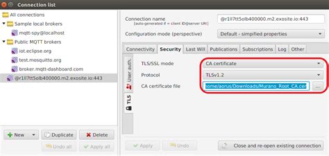 Mqtt Spy Tool Demo Exosite Documentation