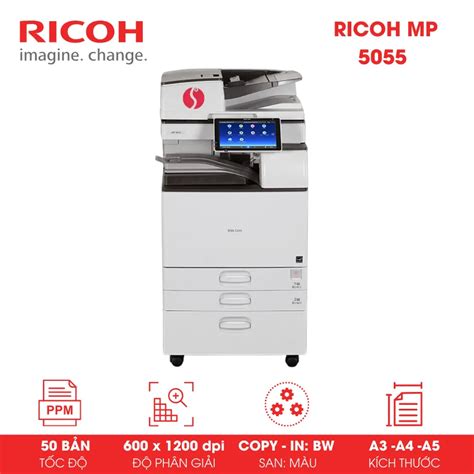 Cách Tải Driver Máy Photocopy Ricoh 5055 Mới Nhất