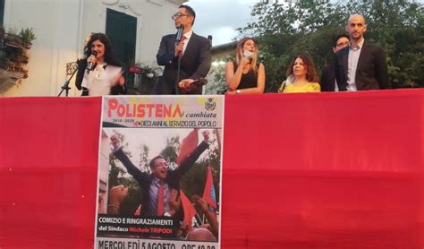 Il Sindaco Di Polistena Michele Tripodi Presenta Il Bilancio Di Dieci
