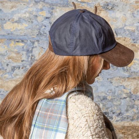 Wax Baseball Cap By Tweedmill Navy The Wildlife T Shop
