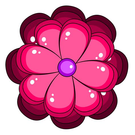 Pink Flower Design 15078851 Png