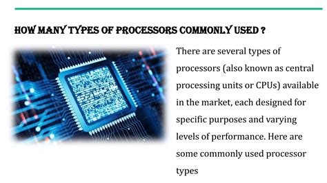 Types Of Processors Pdf