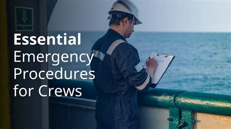 Emergency Procedure Checklist What Every Crew Should Know Voyagex Ai