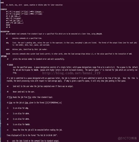 第5章 脚本控制 （at命令、mail命令、batch命令、cron表格、anacron表格）weltest的技术博客51cto博客