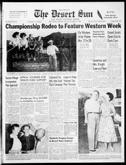 Palm Springs Desert Sun 1954 11 08 Free Download Borrow And
