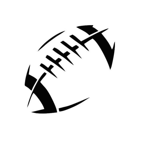 Football Outline Svg Etsy