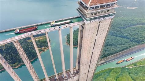 Riding The Craziest Vertical Ship Elevators Of China