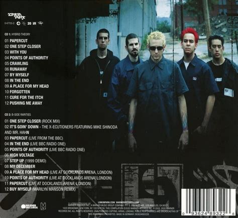 Linkin Park Hybrid Theory 2020 Reissue 20th Anniversary Edition 2