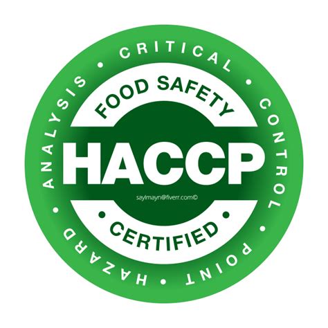 Design Haccp Food Safety Plans Procedures Checklists And Traceability