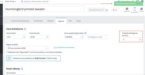 Problem With Update Product Data Ecotax · Issue 26083 · Prestashopprestashop · Github