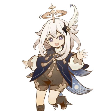 Paimon Render By Azurestacia On Deviantart