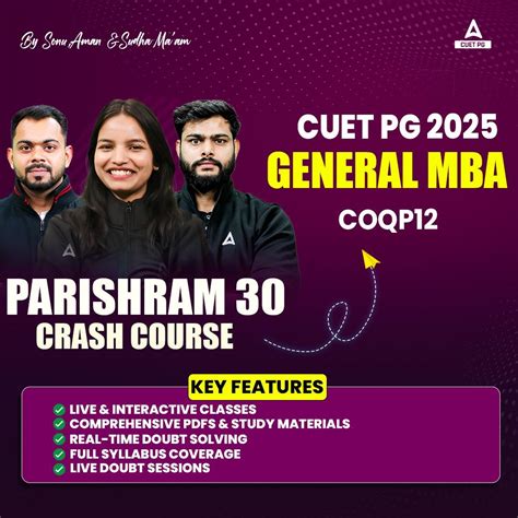 Cuet Pg Mba Syllabus 2025 Available Download Coqp12 Syllabus Pdf