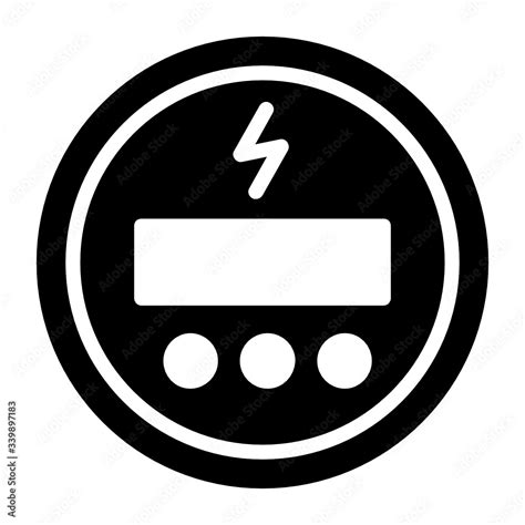 Energy Meter Icon