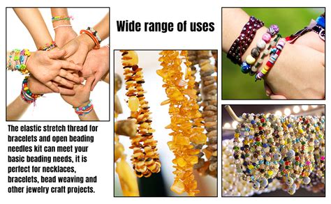 0 8mm Elastic Stretch Thread For Bracelets 3 Rolls Elastic Bead Cord Stretchy