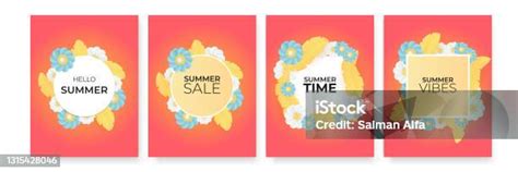 소셜 미디어 게시물 모바일 앱 배너 디자인 및 웹 또는 인터넷 광고를 위한 트렌디한 추상 꽃 템플릿 안녕하세요 여름 판매 배너 또한 어머니의 날 인사말 카드 여성의 날