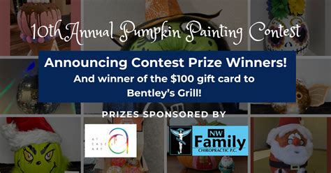 10th Annual Pumpkin Contest Winners