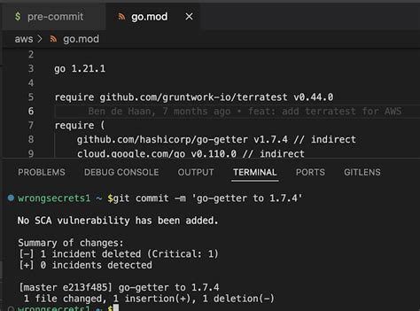 defending your commits from known cves with gitguardian sca and git hooks
