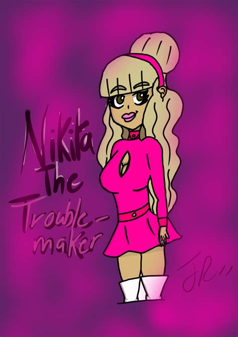 Nikita Dragun The Touble Maker ️ Royalj Illustrations Art Street