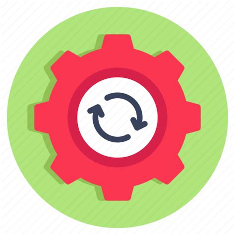 setting update upgrade refresh reload reset icon download on