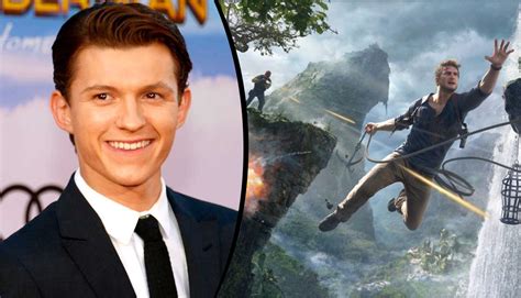 Tom Holland Avslöjar Då Spelar Vi In ”uncharted” Spela Med Effie