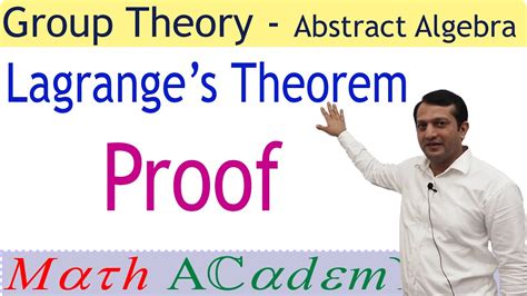 lagrange theorem proof how to prove lagrange s theorem abstract