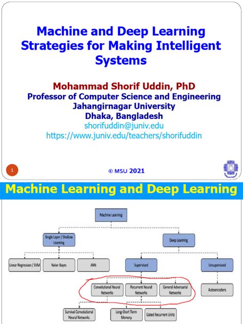 msu deep learning pdf artificial neural network deep learning