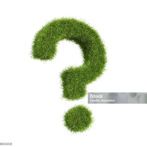 물음표는 흰색 배경에 고립 된 생생한 녹색 잔디로 완전히 만들어졌습니다 0명에 대한 스톡 사진 및 기타 이미지 0명 3차원 형태 개념 Istock