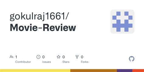 GitHub Gokulraj Movie Review