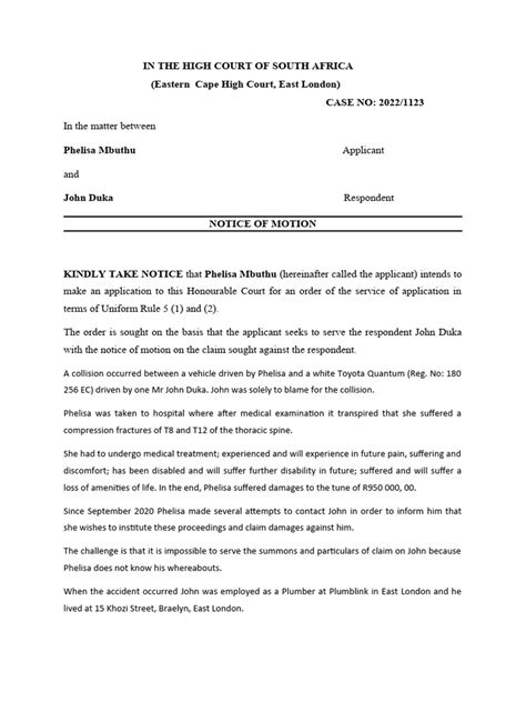 Founding Affidavit Pdf