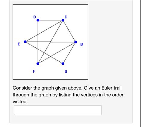 answered d e b f g consider the graph given… bartleby