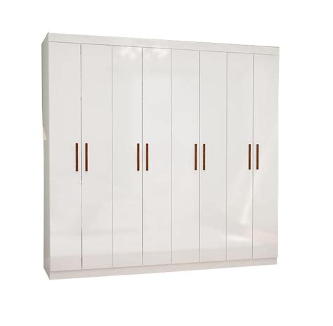 Guarda Roupa Rubi Casal 8 Portas 4 Gavetas Carioca Castelo Dos Móveis