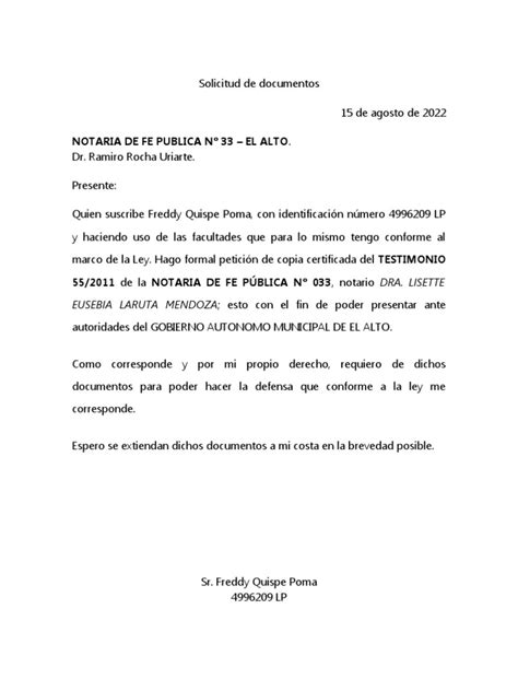 Solicitud Notaria33 Pdf
