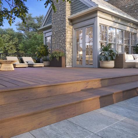 Trex Transcend Lineage 1 In X 6 In X 12 Ft Hatteras Groovedsolid