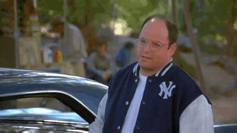George Costanza  Arrabbiato George Costanza The Hats On Make A