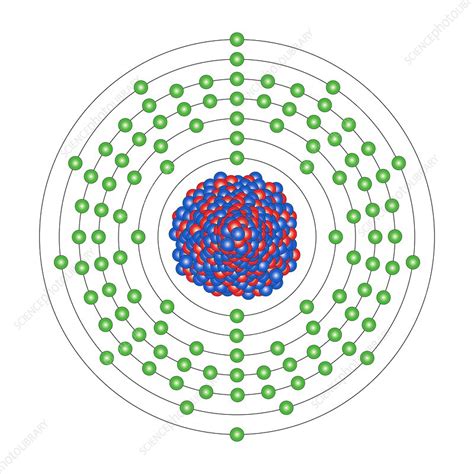 Dubnium Atomic Structure Stock Image C0131848 Science Photo Library
