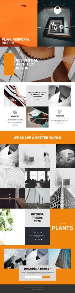 Architecture Building CSS Templates