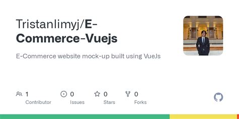 GitHub Tristanlimyj E Commerce Vuejs E Commerce Website Mock Up Built Using VueJs
