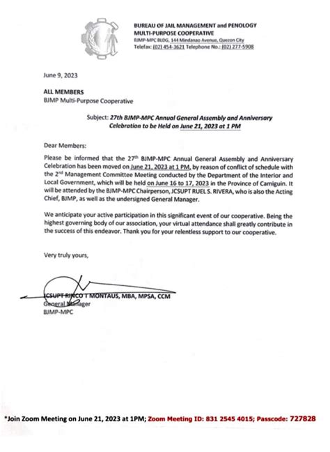 Updated 27th Bjmp Mpc Annual General Assembly And Anniversary