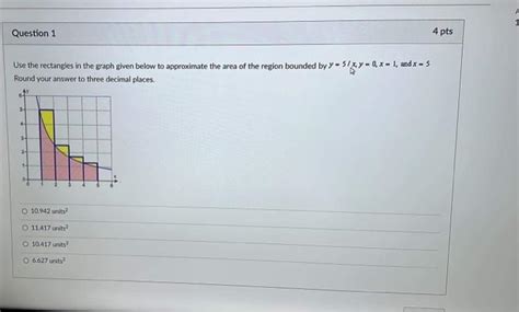 Solved Use The Rectangles In The Graph Given Below To Chegg