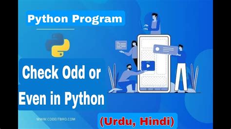 Python Program To Check If A Number Is Odd Or Even Python Programming