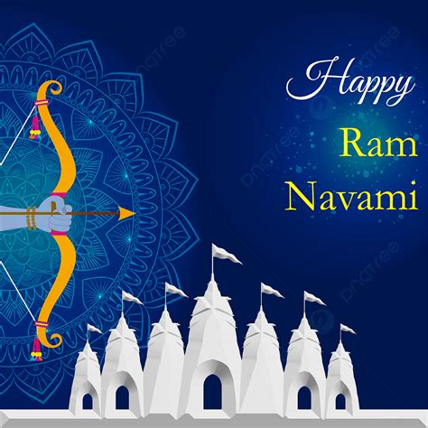 3d Ram Navami Vector Background Jai Shri Ram Wallpaper 3d Ram Navami